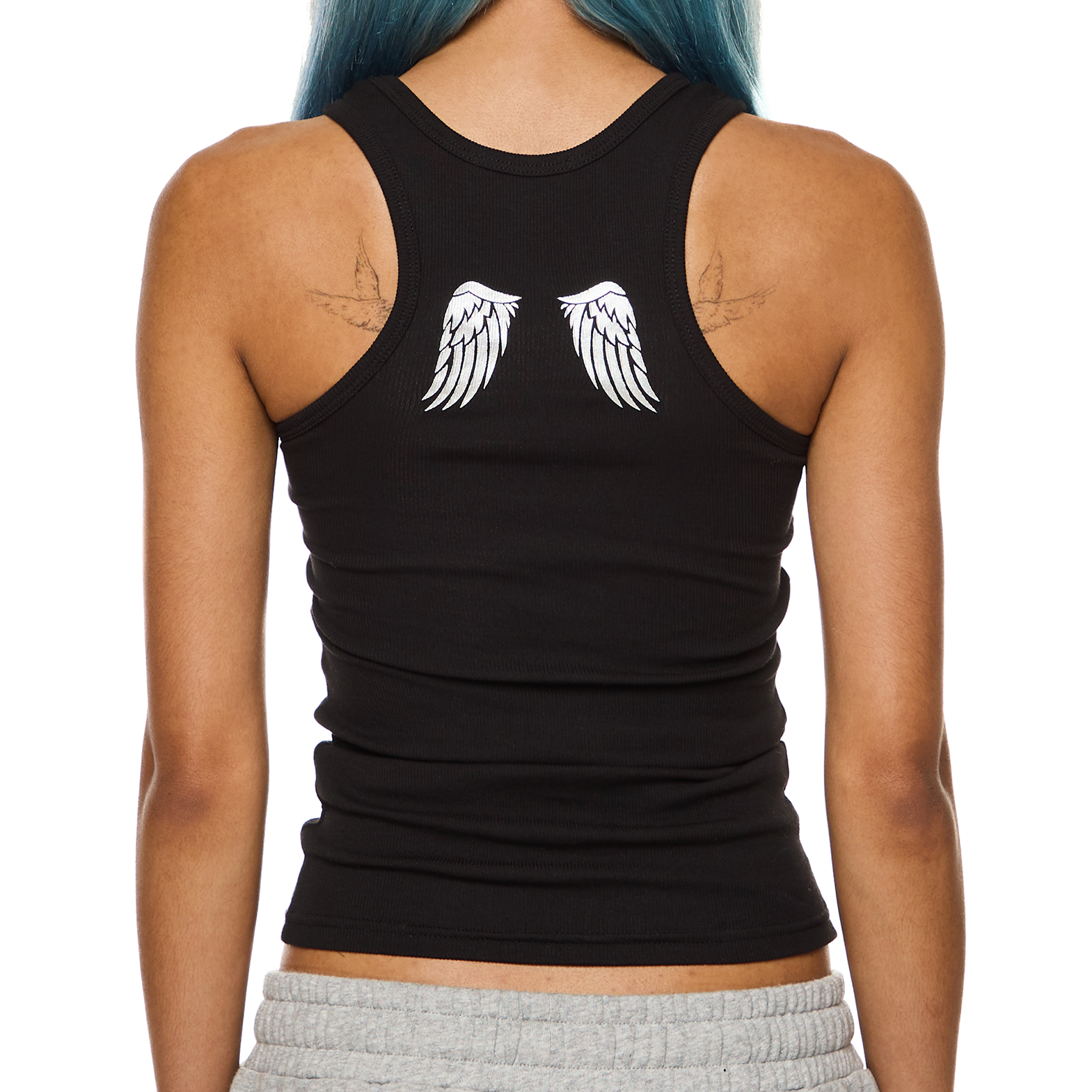 Angel in Training Tank - Black – HeavenSent