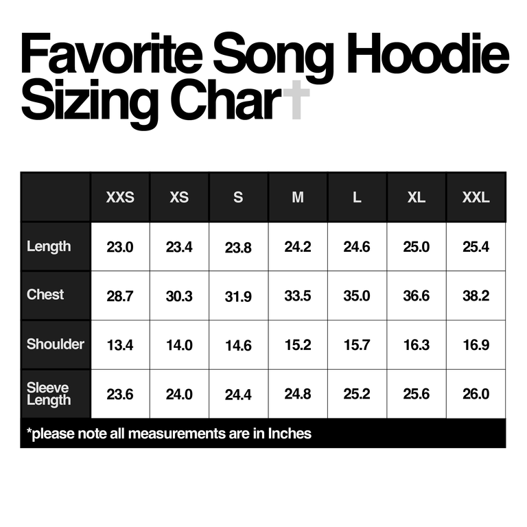 Favorite Song Hoodie – HeavenSent